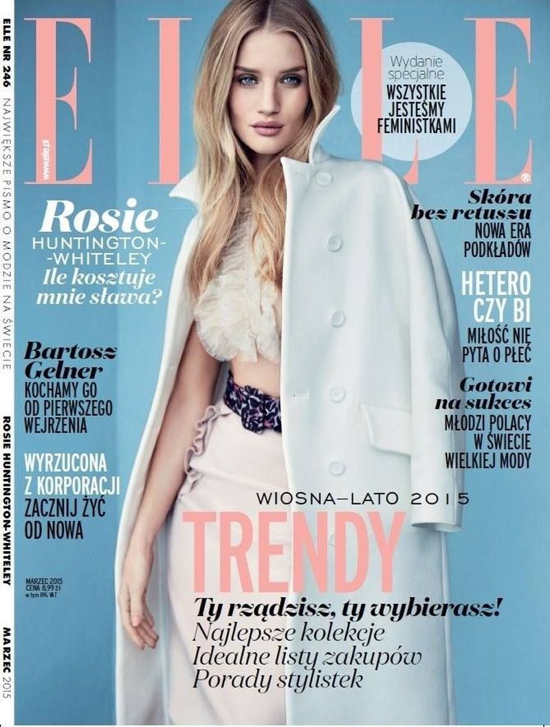Elle Poland March 2015 Cover (Elle Poland)