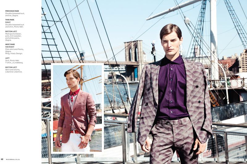 Janos Molnar for MAXIM South Africa (Various Editorials)