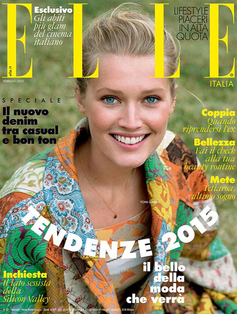 Elle Italia February 2015 Cover (Elle Italia)