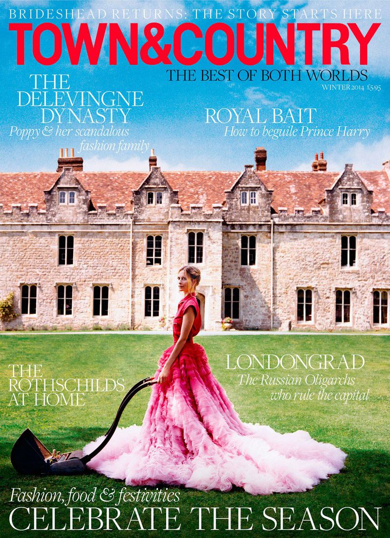 Town & Country UK Winter 2014 Cover (Town & Country UK)