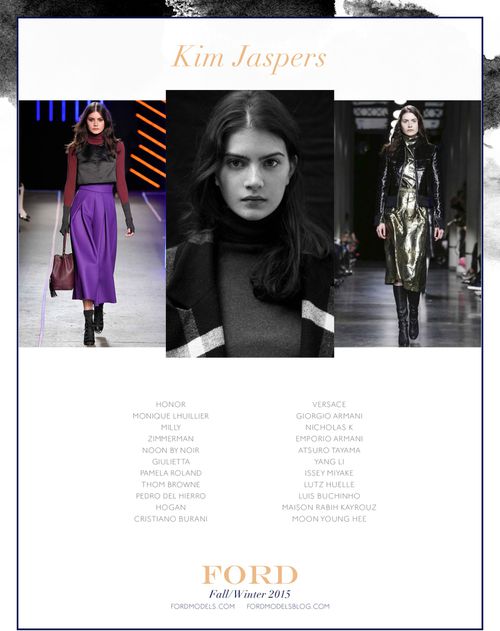 Kim Jaspers - Model Profile - Photos & latest news