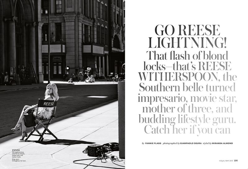 InStyle April 2015 Cover: Reese Witherspoon (InStyle U.S.)