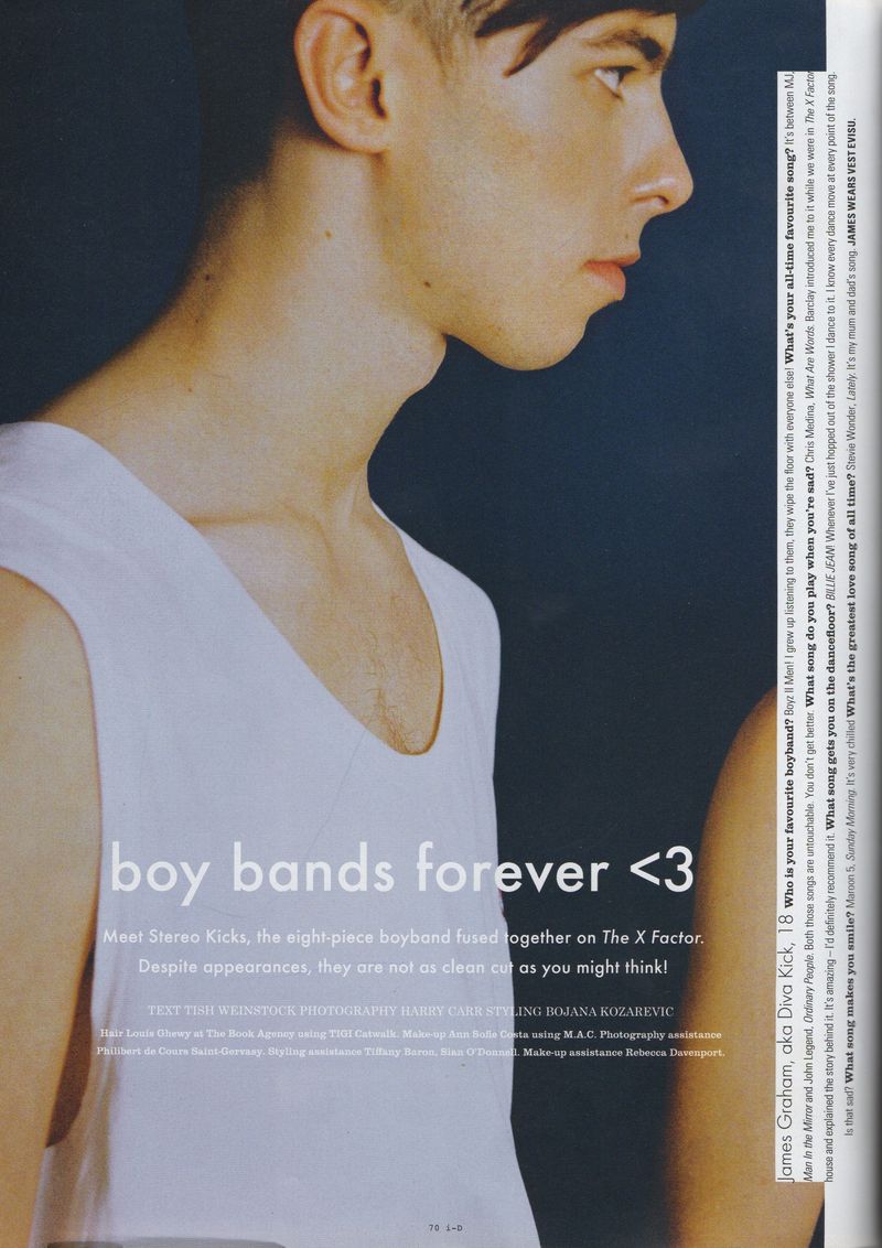 boy bands forever (i-D Magazine)