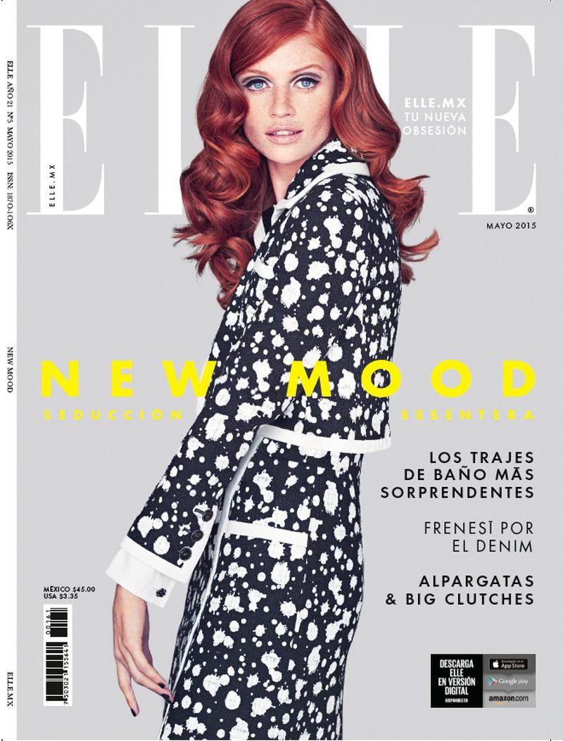 Elle Mexico May 2015 Cover (Elle Mexico)