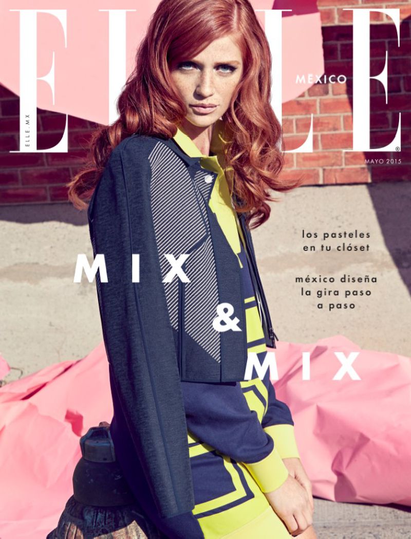 Elle Mexico May 2015 Cover (Elle Mexico)