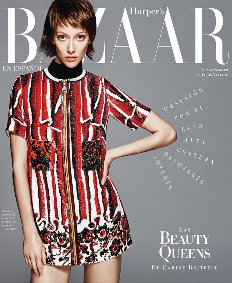 Harper's Bazaar Mexico and Latin America May 2015 Cover (Harper's ...
