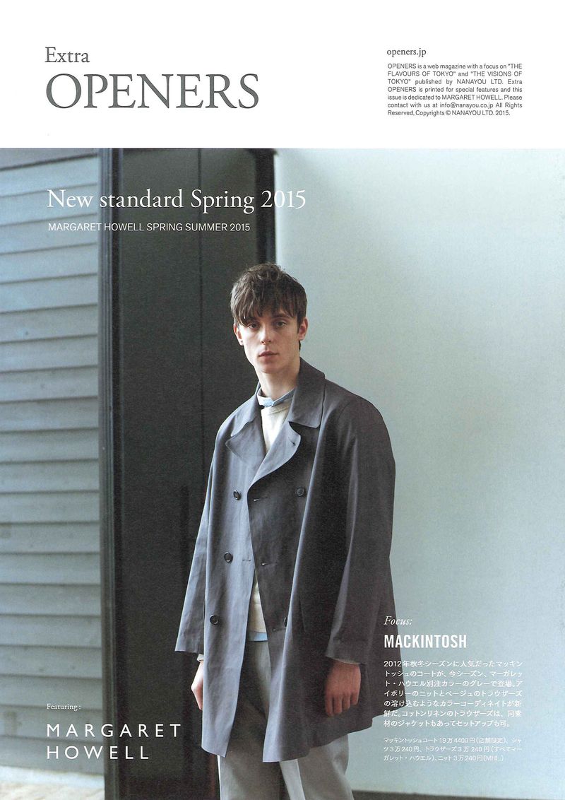 Extra Openers for Openers Japan Magazine (Various Editorials)