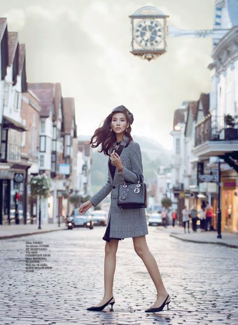 A beautiful day editorial with Vietnam Next Top Model winner Hoang Thuy ...