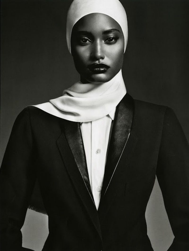 A Two Tone Elegance (Vogue Japan)