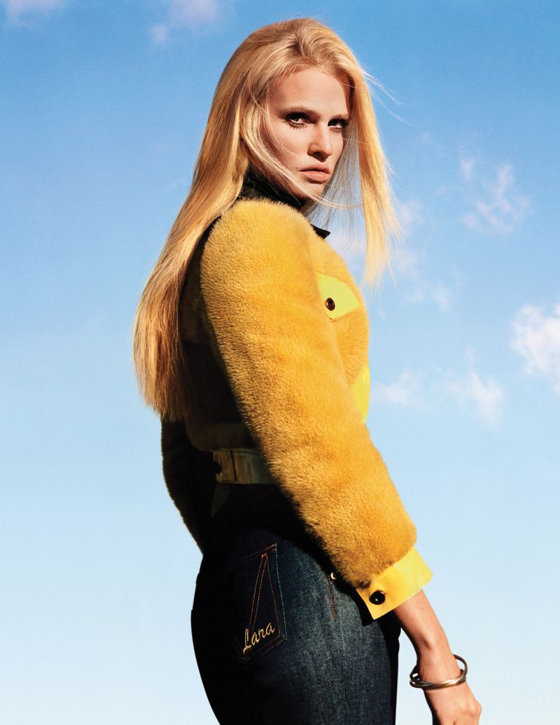 True Blue (Vogue France)