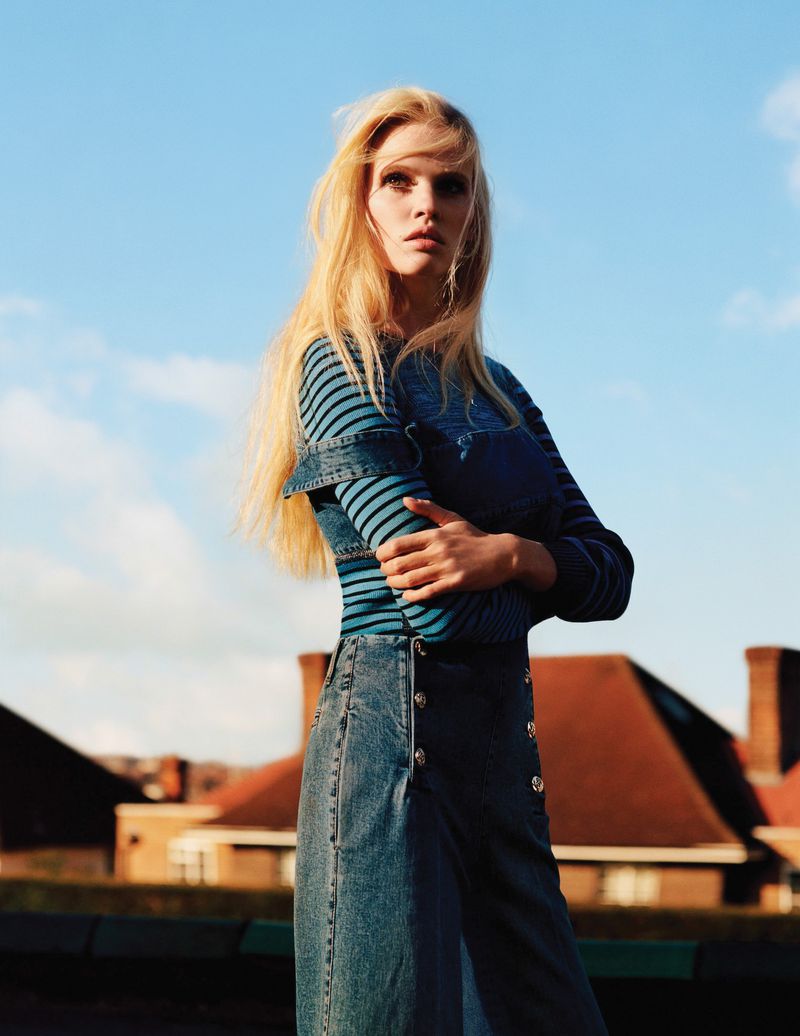 True Blue (Vogue France)