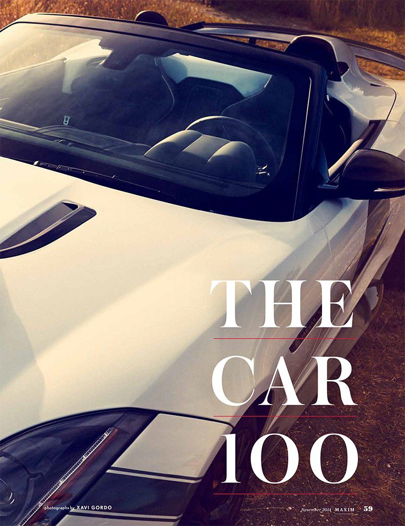 The Car 100 (Maxim Magazine)