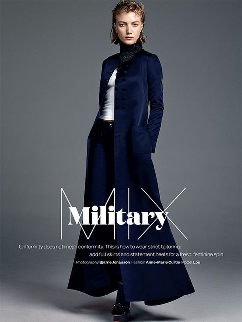 Military Mix (Elle UK)