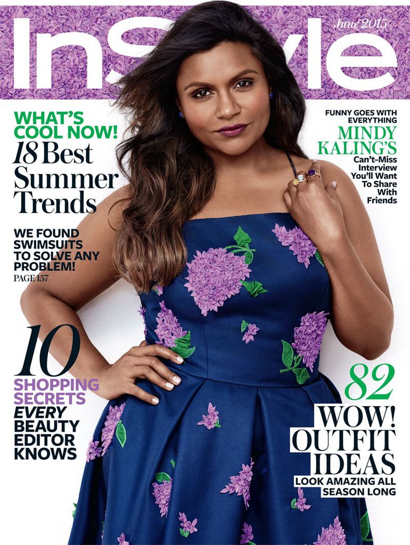 InStyle June 2015 Cover with MIndy Kaling (InStyle U.S.)