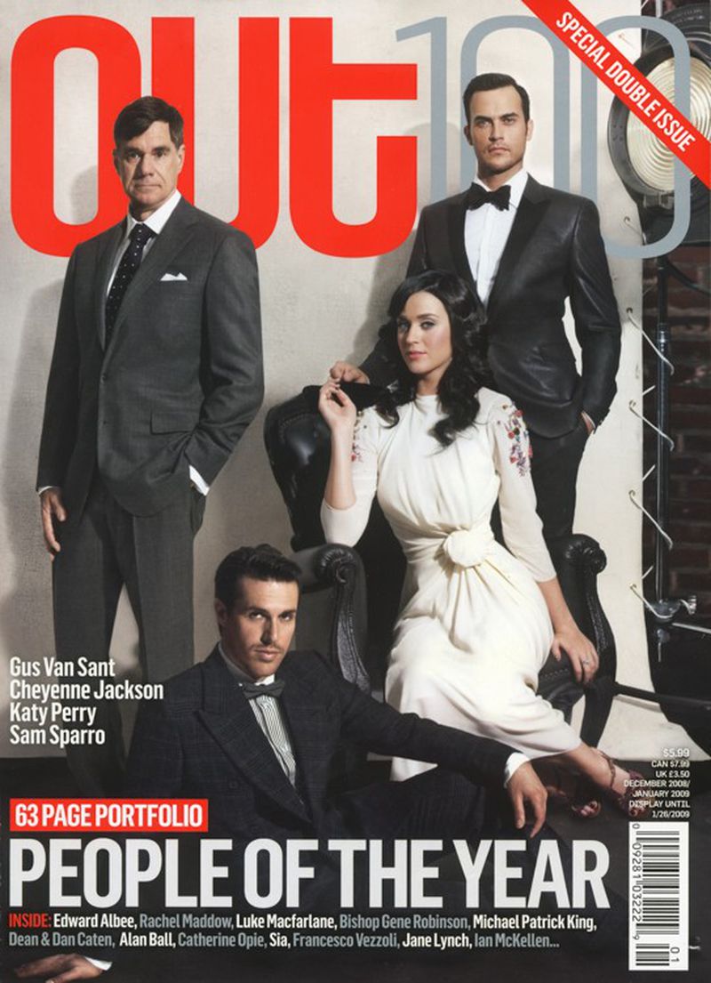 Out January Cover 2009 (Out Magazine)