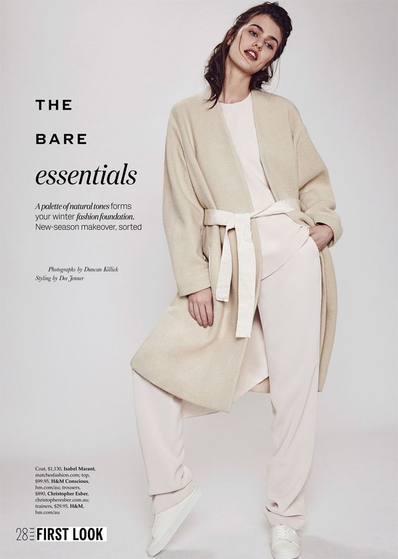 The Bare Essentials (Elle Australia)