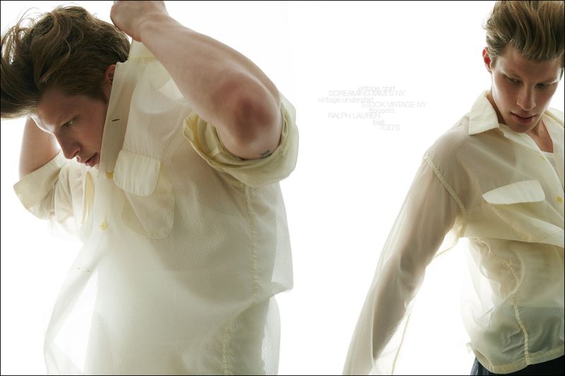 Sheer Transparency for Ponyboy Magazine, shot by Alexander Thompson ...