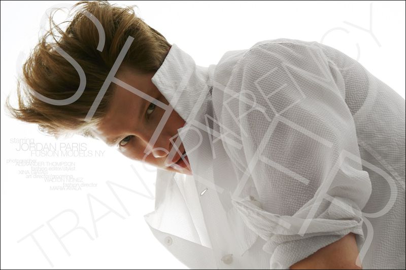 Sheer Transparency for Ponyboy Magazine (Various Editorials)