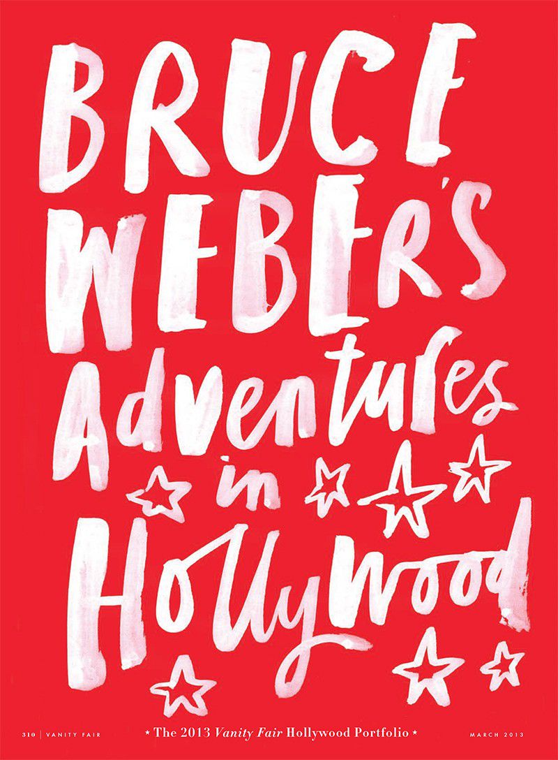 Bruce Weber's Adventures in Hollywood (Vanity Fair U.S.)