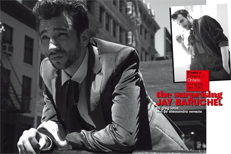 Jay Baruchel (L'Uomo Vogue)