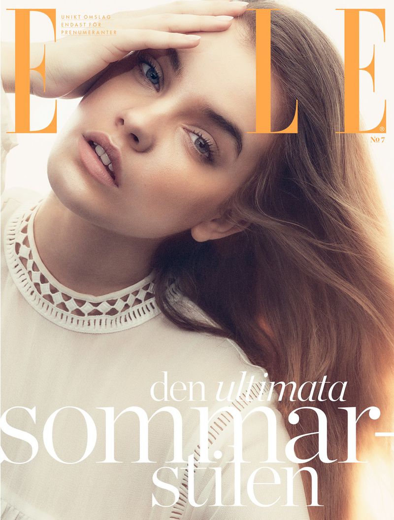 ELLE Sweden July 2015 Cover (Elle Sweden)
