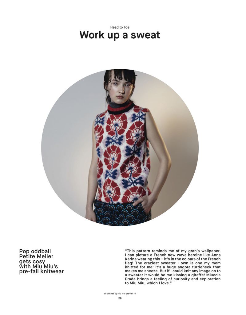 Head to Toe: Summer 2015 (Dazed Magazine)