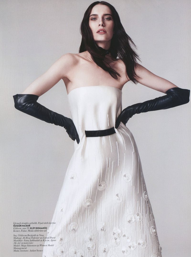 Maja Simonsen by Emre Guven (Vogue Turkey)
