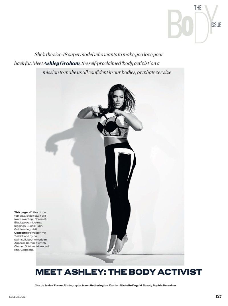 The Body Issue: Ashley Graham (Elle UK)