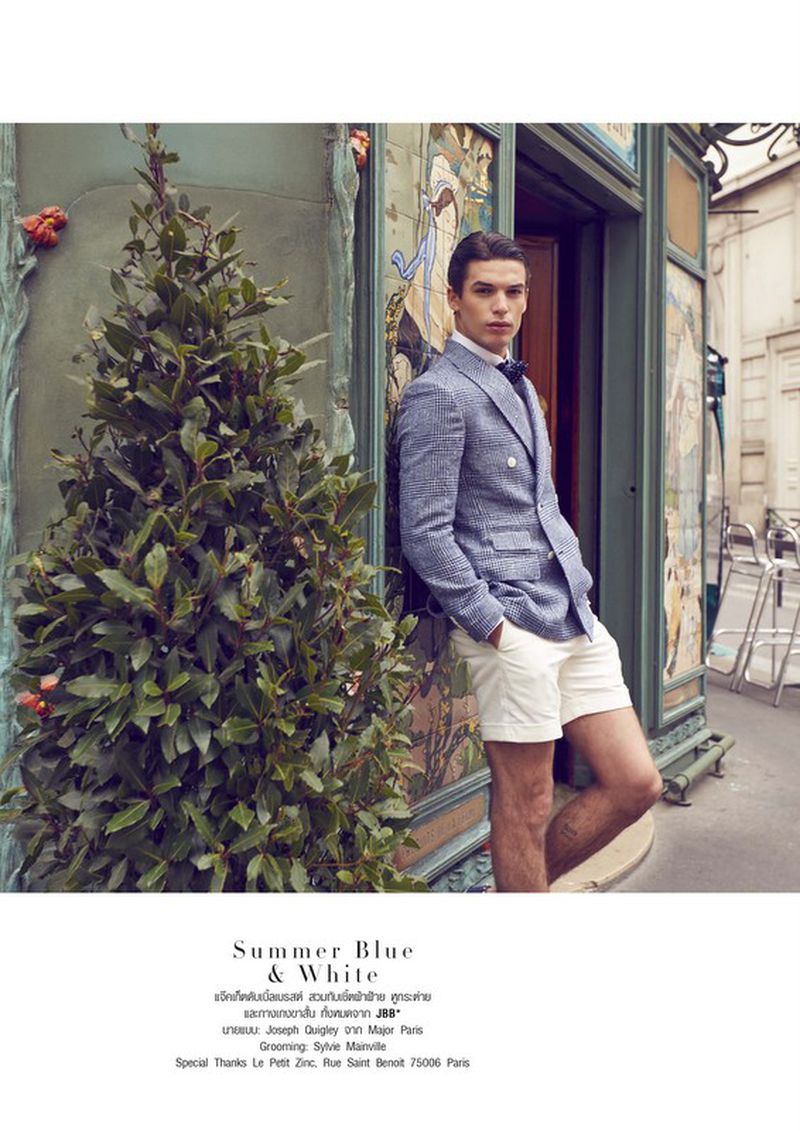 Summer in Left Bank (Harper's Bazaar Thailand Men)