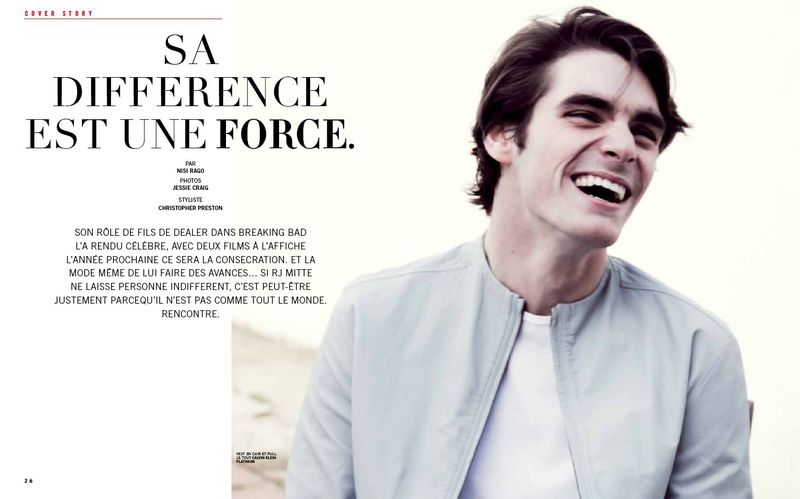 R.J. MITTE - Sa difference est une force (Apollo Magazine)