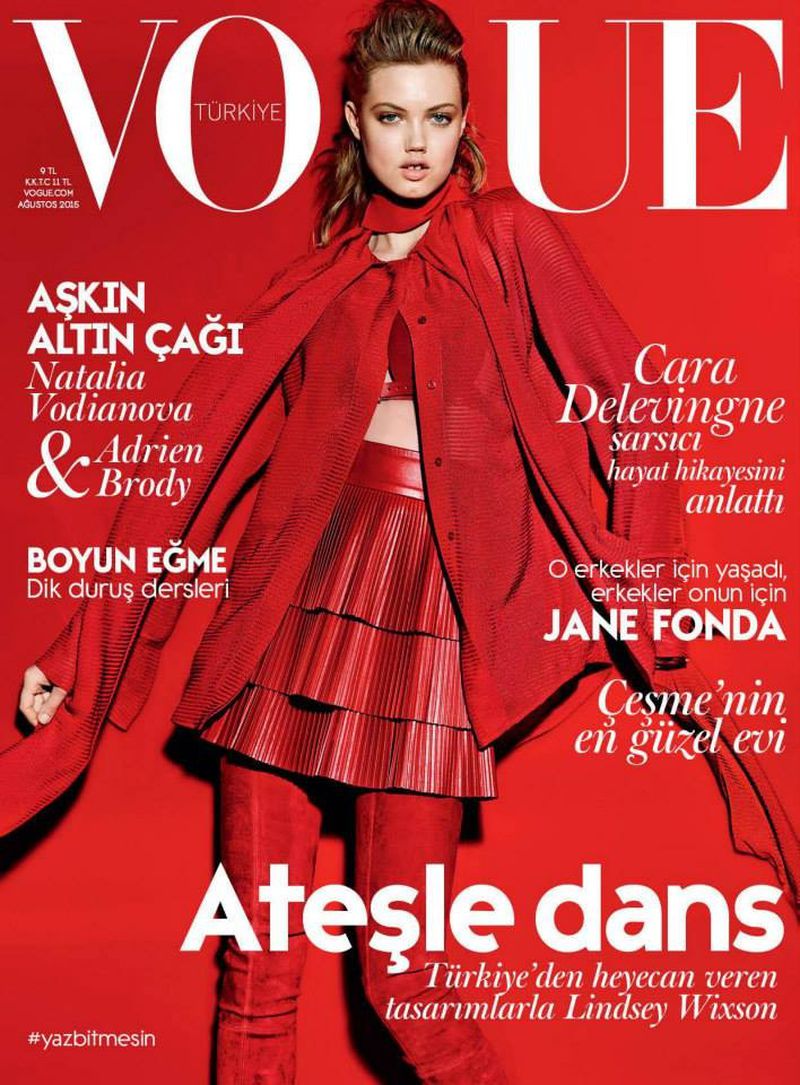 Vogue Turkey August 2015 Cover (Vogue Turkey)