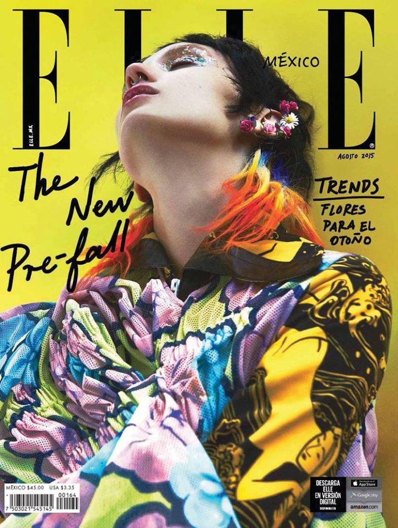 Elle Mexico August 2015 Cover (Elle Mexico)