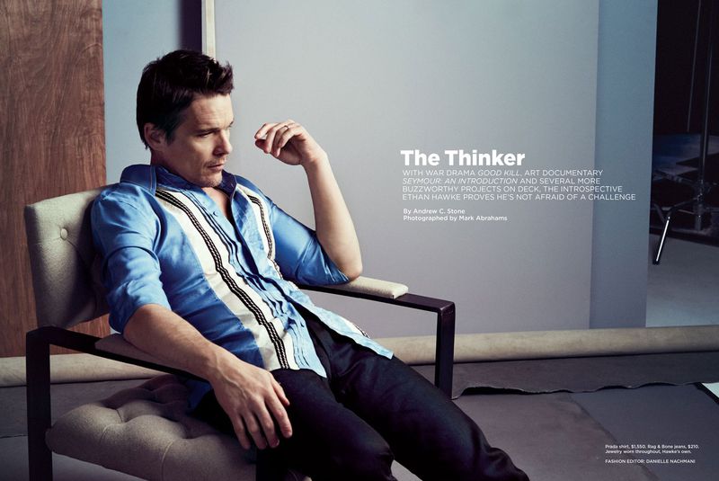 Ethan Hawke - The Thinker (C Magazine)