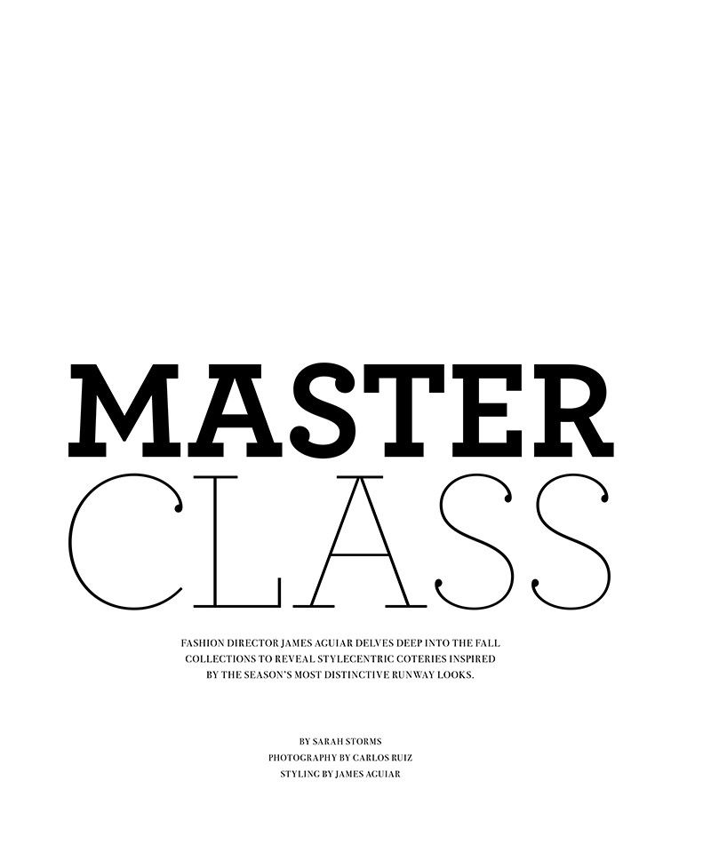 Master Class (Modern Luxury)
