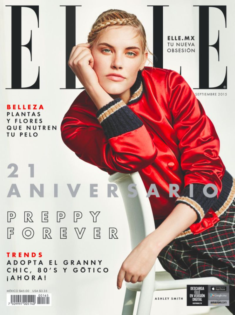 ELLE MEXICO 21 ANIVERSARIO September 2015 Cover (Elle Mexico)