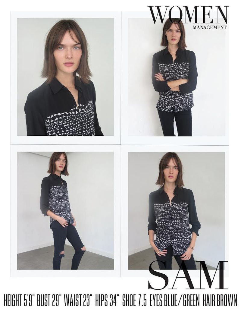 Women Models F/W 15 Polaroids/Portraits (Polaroids/Digitals)