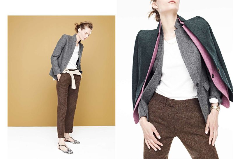 J. Crew Fall Collection Campaign 2015 (J. Crew)