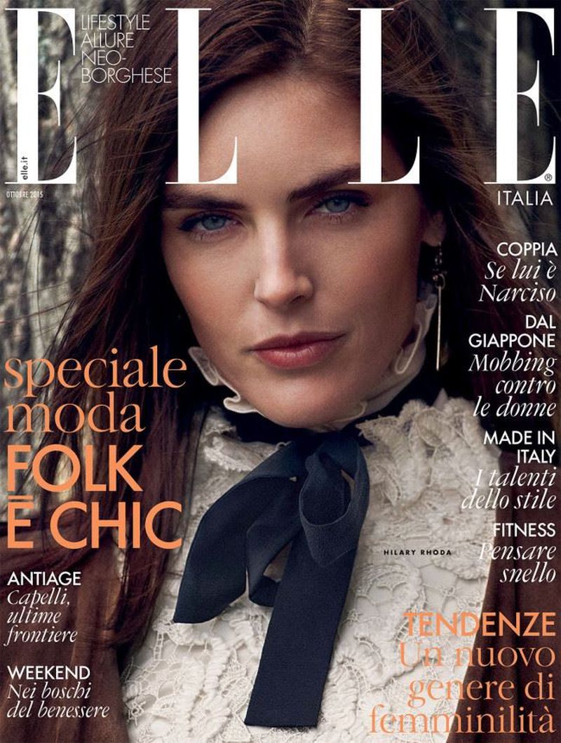 Elle Italia October 2015 Cover (Elle Italia)