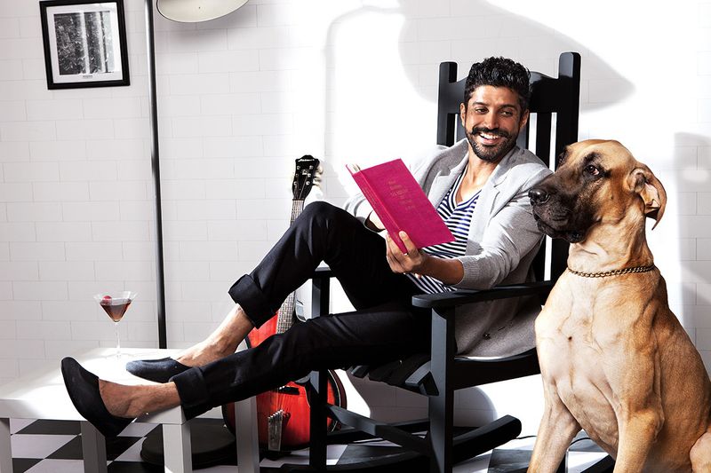 The Actor's Akhtar with Farhan Akhtar (GQ India)