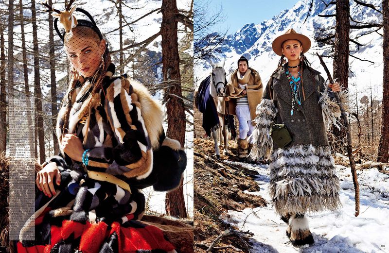 Sacred Tribes of Mont cervin (Vogue Japan)