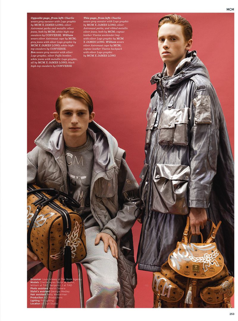 James Long x MCM (British GQ Style)