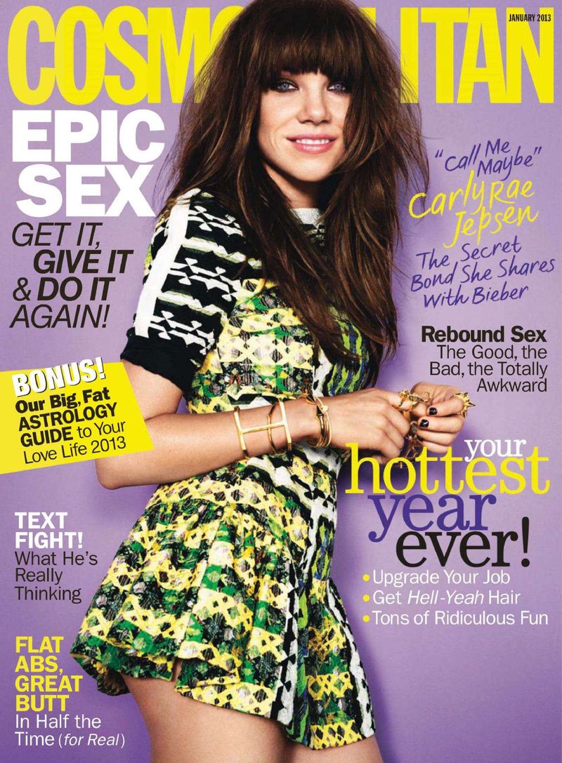 Cosmopolitan January 2013 Cover (Cosmopolitan U.S.)