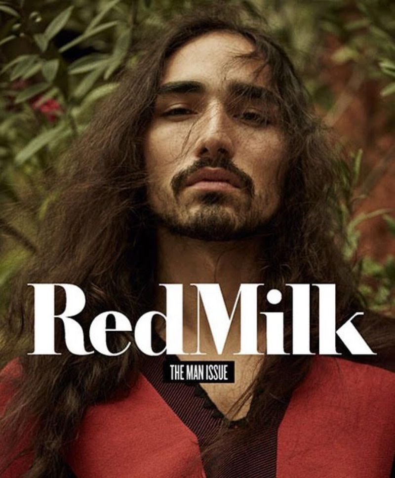 Willy Felix and Baptiste go red (Redmilk Magazine)