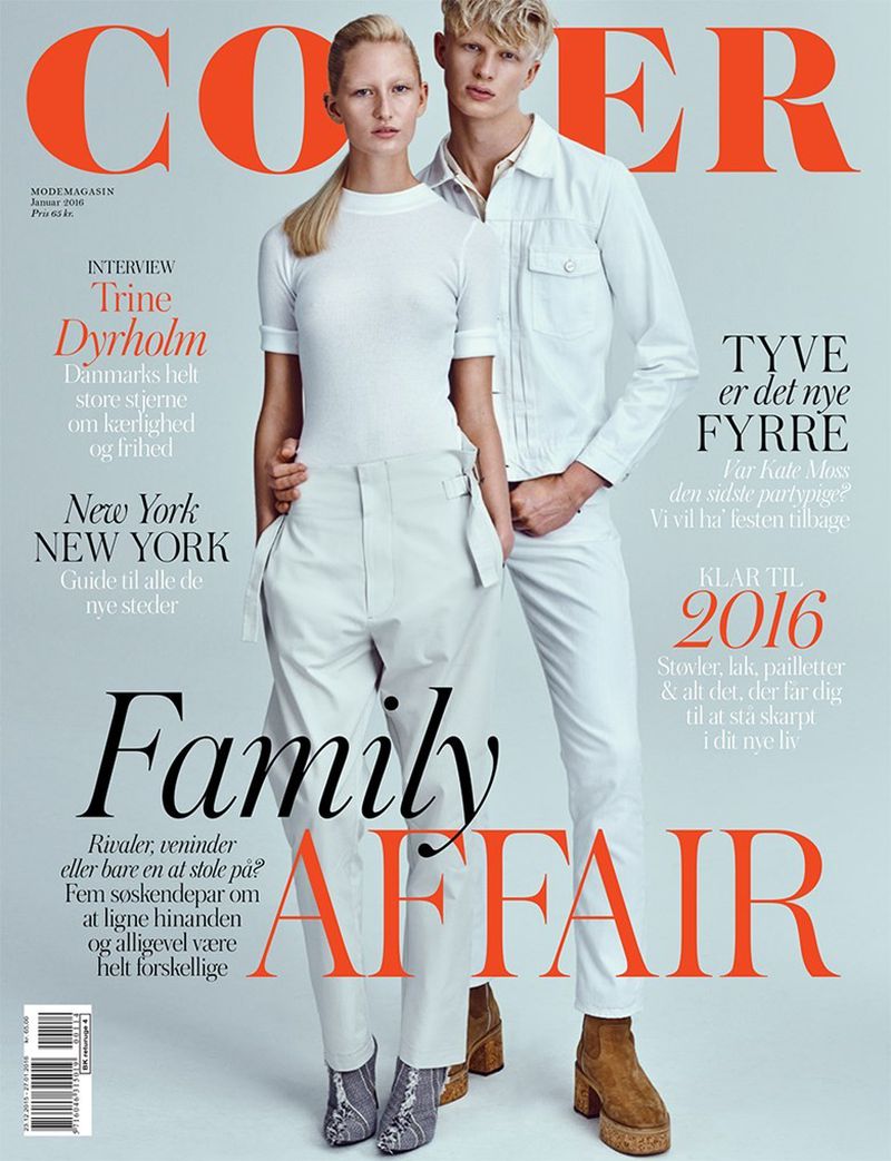 Cover Magazine January 2016 Cover (Cover Magazine Denmark)