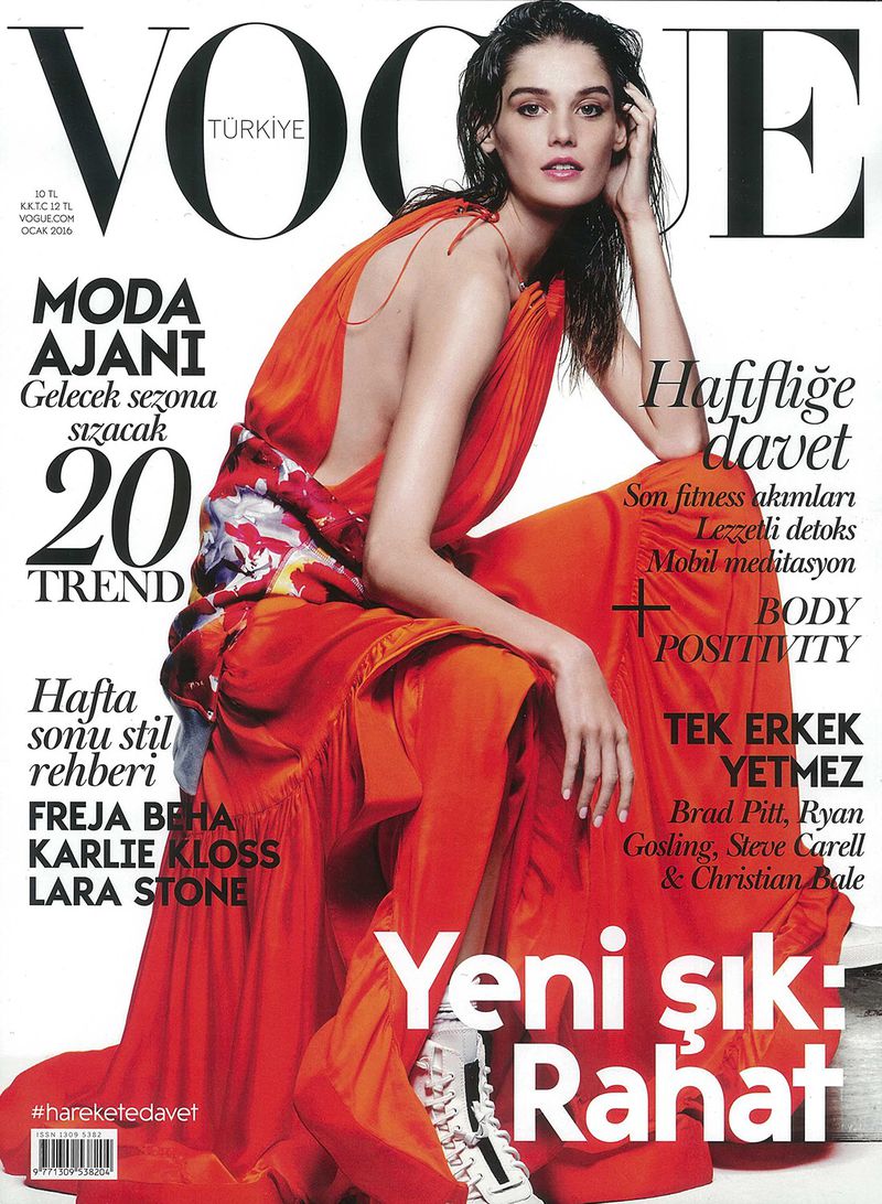 Vogue Turkey January 2016 Cover (Vogue Turkey)