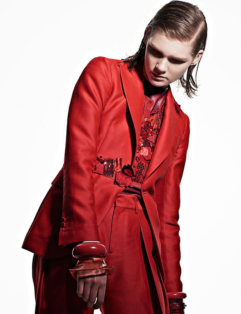 Marland Backus Is a Rising Star by Felix Kim (W Magazine online)