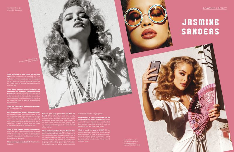 Jasmine Sanders (Galore Magazine)