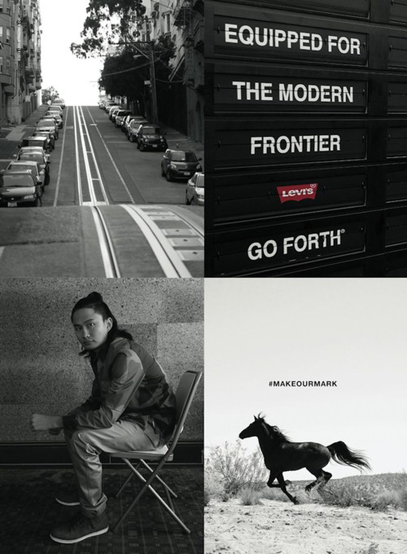 Levi's Go Forth Global campaign by Len Peltier (Levi's)