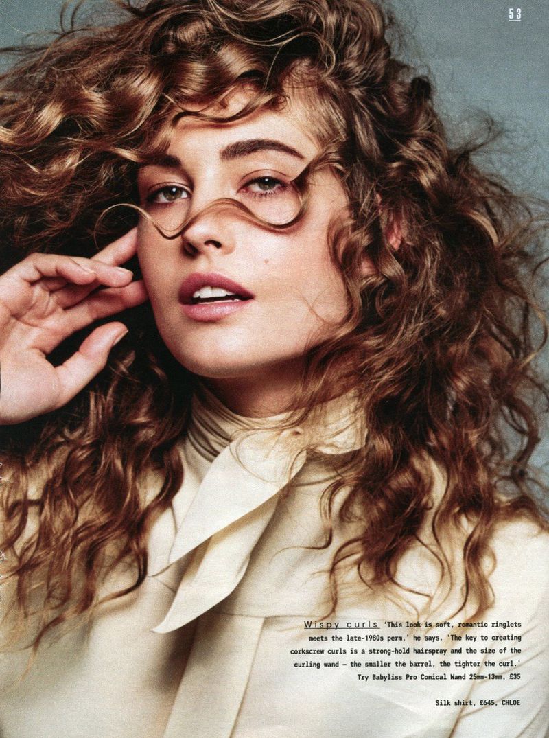 HOW TO GET SUPERMODEL HAIR (The Sunday Times Style Magazine UK)