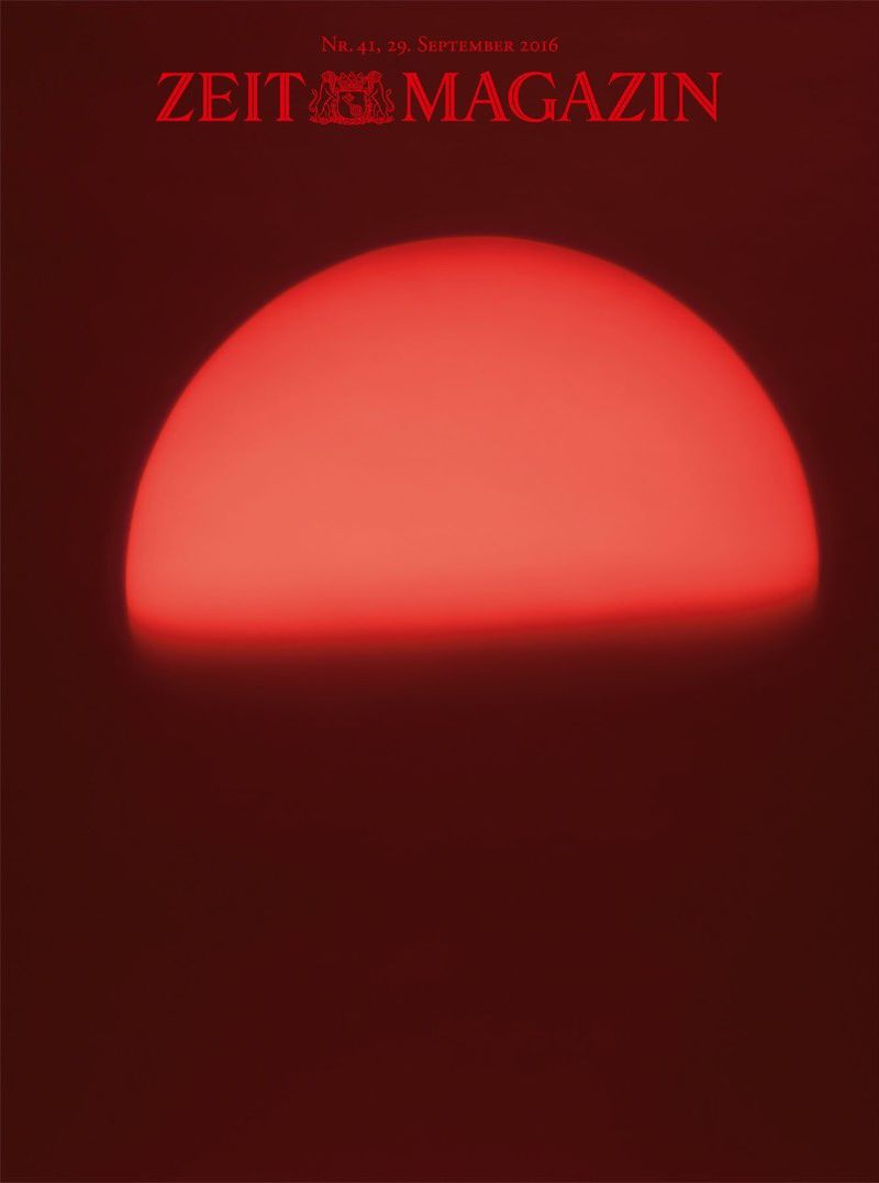 Zeit Magazin September 29, 2016 Cover (Zeit Magazine)